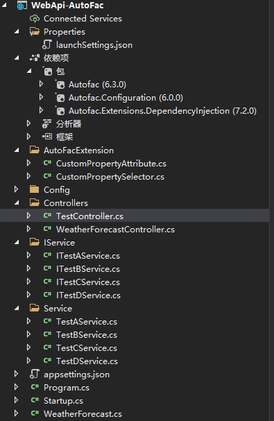 .Net Core AutoFac 使用方法讲解大全,具体详细使用知识总结_netcore api autofac-CSDN博客