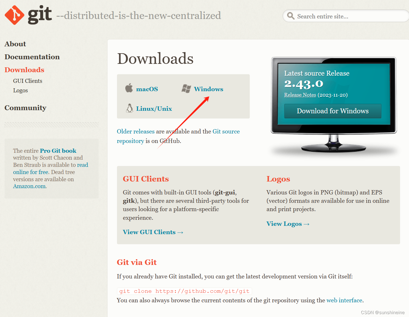 windows环境下安装git和gitbash安装教程_win 安装git-CSDN博客