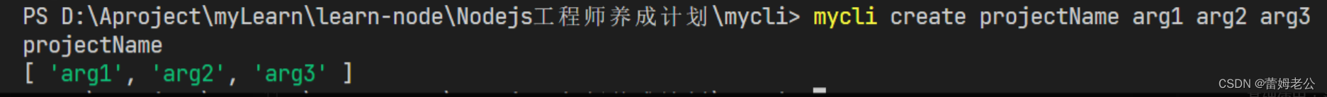 Node.js实现自定义命令行工具保姆级教学_node交互式命令行-CSDN博客