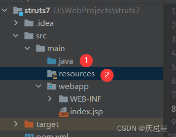 Struts2入门案例-使用Maven创建_struts2 maven-CSDN博客