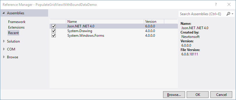 界面控件telerik Ui For Winforms使用指南 数据绑定 And 填充(一) Csdn博客