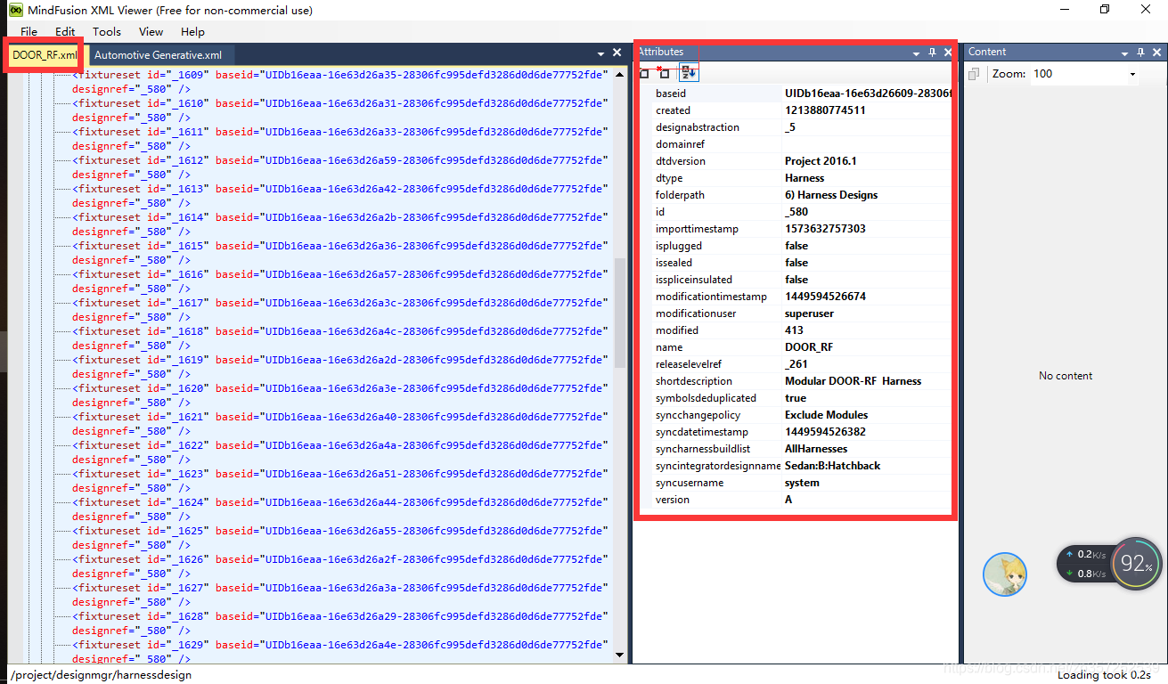 查看和编辑xml结构标签内容的利器【二】： MindFusion XML Viewer_mindfusion xml viewer 使用-CSDN博客