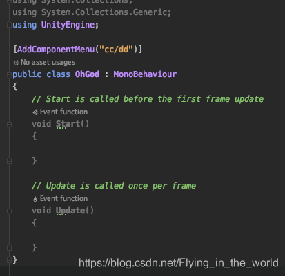 AddComponentMenu 使用-CSDN博客