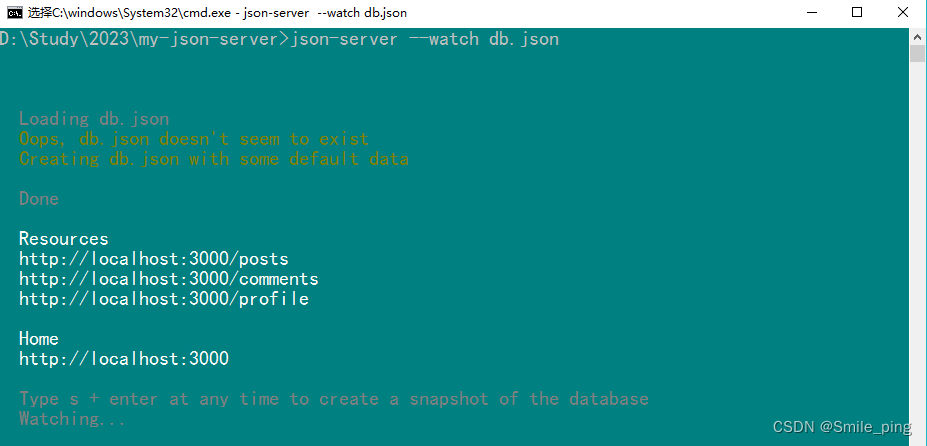 json-server环境搭建及使用_内网如何使用json-server-CSDN博客