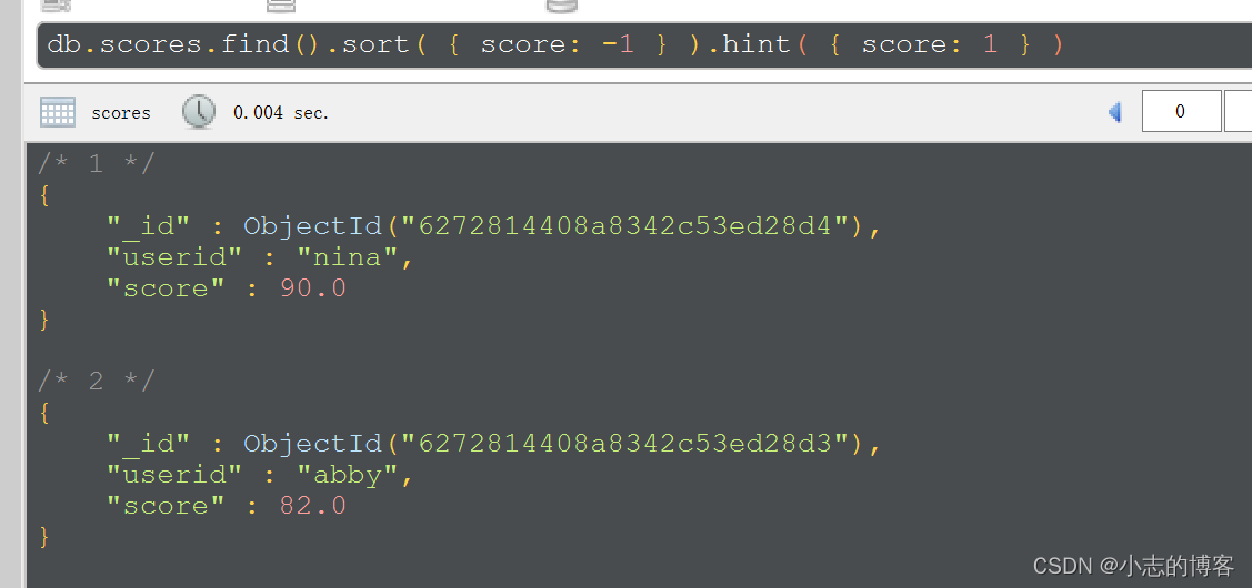 MongoDB——索引属性之稀疏索引（Sparse Indexes）-CSDN博客