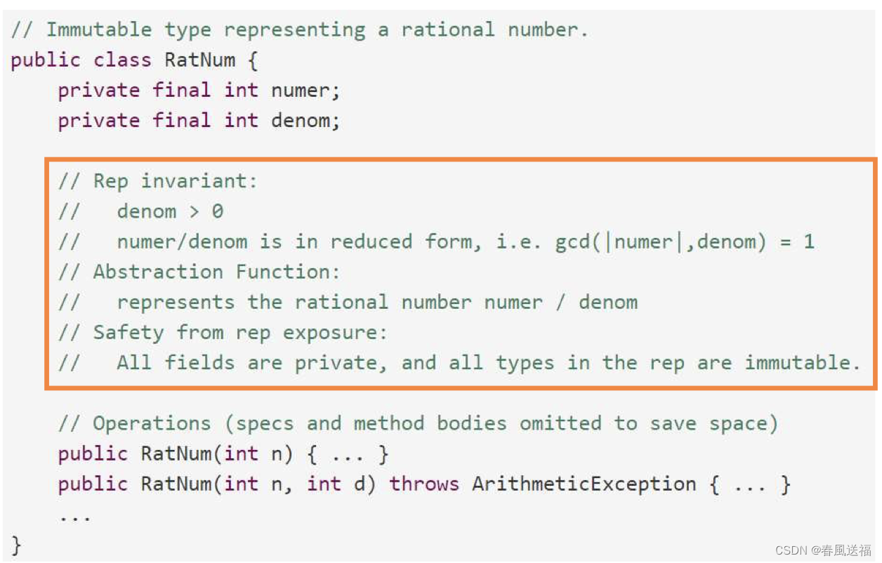 软件构造笔记——Rep Invariantand Abstraction Function_软件构造rep-CSDN博客