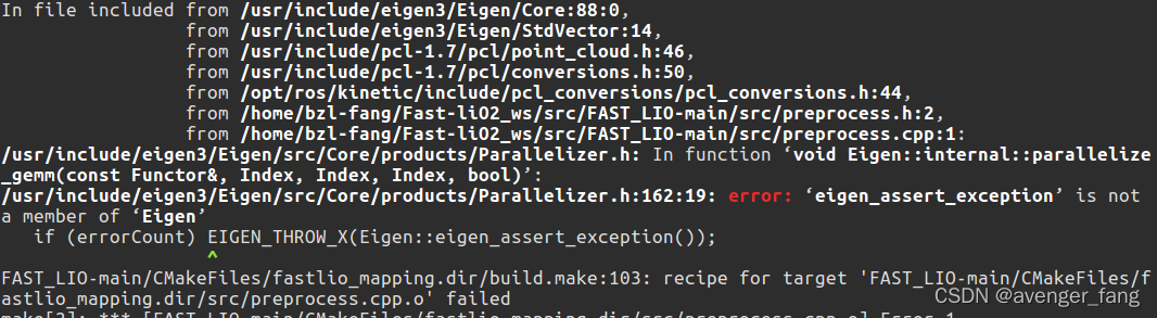 Eigen问题解决:eigen_assert_exception’ is not a member of ‘Eigen’_eign库 .value 不是functor的成员-CSDN博客