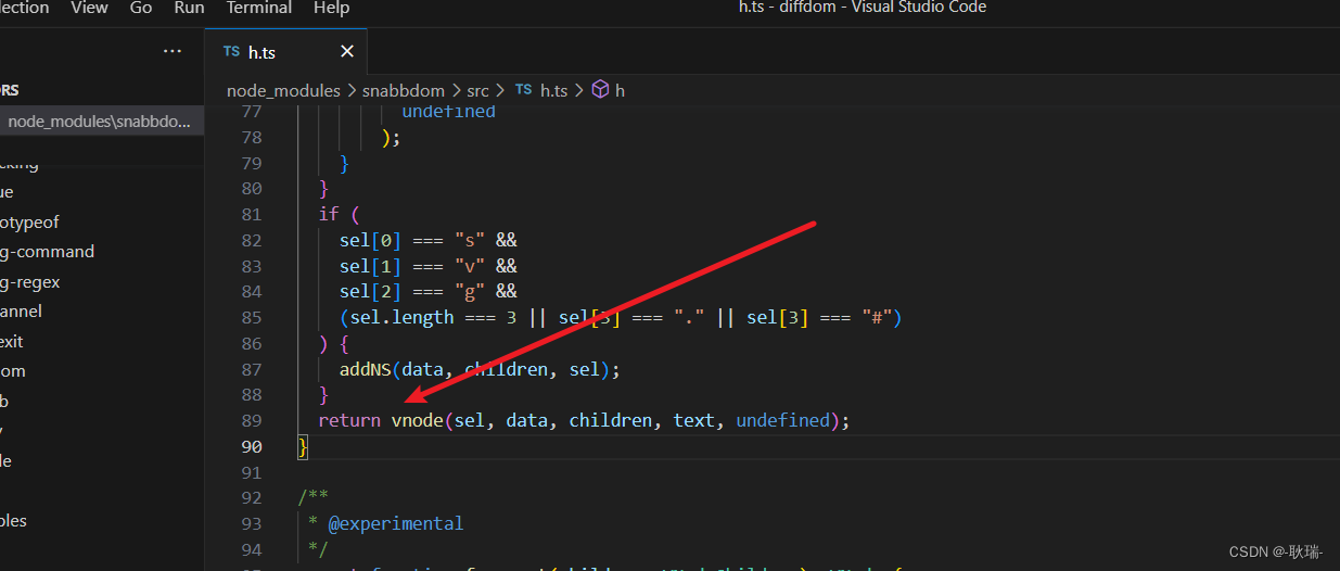 vue diff算法与虚拟dom知识整理(5) 手写一个自己的h函数_ts的h函数怎么写-CSDN博客