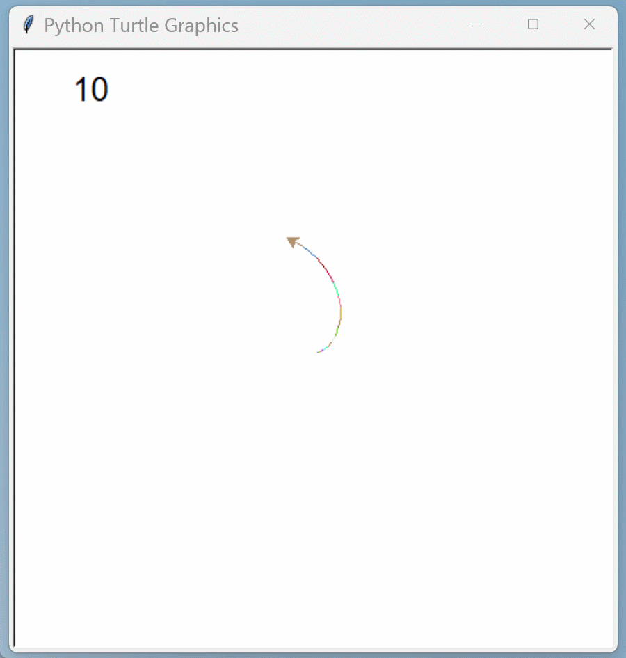 python 海龟画图tutle螺旋线_turtle彩色螺旋线-CSDN博客
