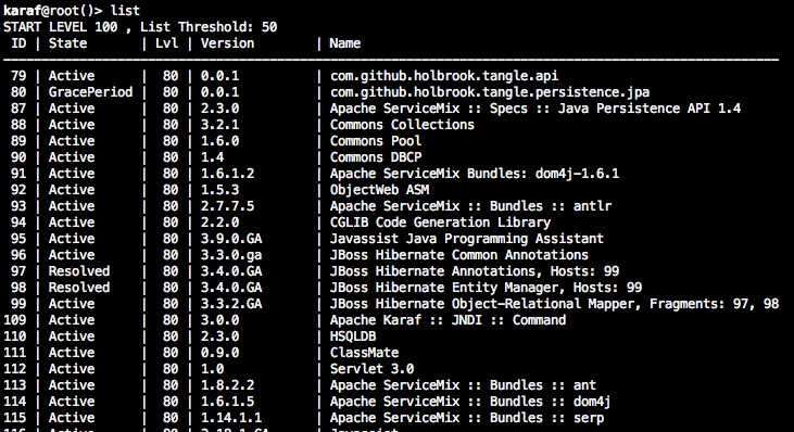java中间件karaf_Apache Karaf：OSGi中间件-CSDN博客