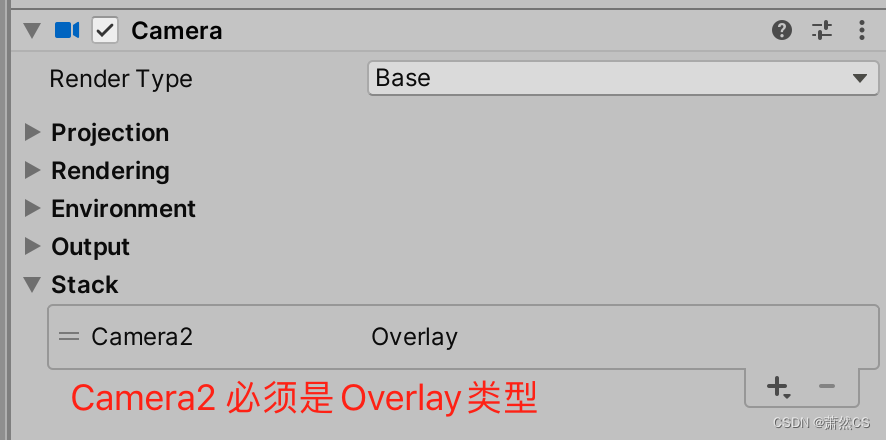 【Unity URP】URP Camera使用及动态设置_unity camera rendertype-CSDN博客