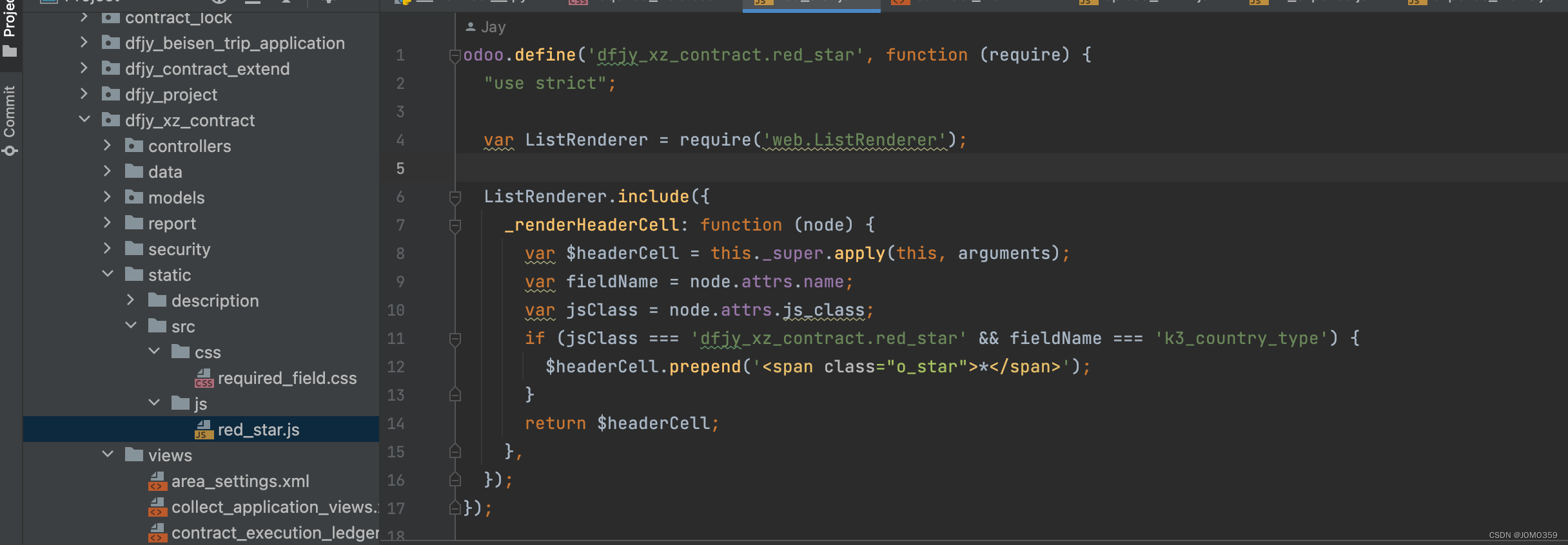 odoo14的tree视图字段增加必填标识_odoo14 必填字段增加-CSDN博客