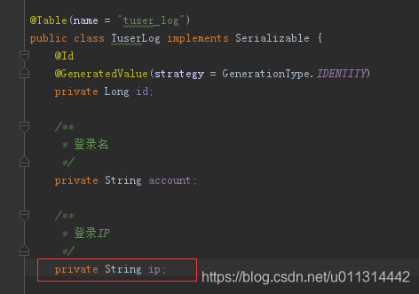 解决：com.mysql.jdbc.MysqlDataTruncation: Data truncation: Data too long for column ‘ip‘ at row 1 ...