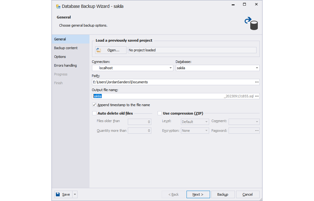 如何将 MySQL 备份文件上传到 FTP 或免费文件托管服务（上）_windows mysql 导出 ftp 上传-CSDN博客