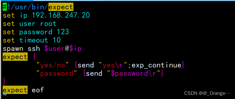 Bash与Expect的免交互操作详解-CSDN博客
