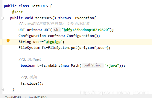 Java在hdfs上创建新文件夹遇错误：Permission denied: user=atguigu, access=READ_EXECUTE, inode=“/tmp“:root:supe ...