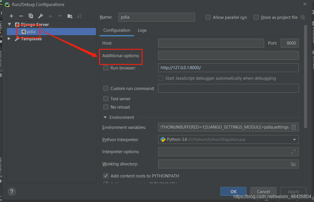 接口测试平台-2：第一个页面_首先在启动命令后要加上参数:0.0.0.0:8000-CSDN博客