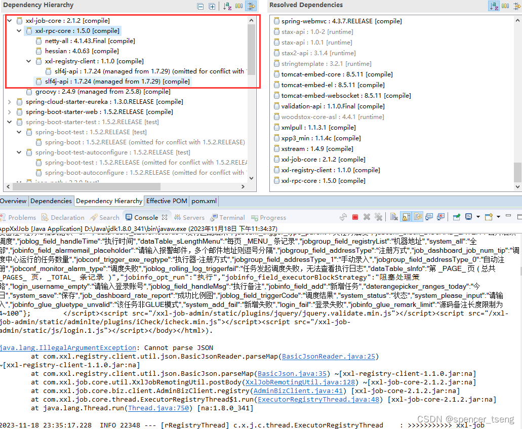 XXL JOB_at com.xxl.registry.client.util.json.basicjsonread-CSDN博客