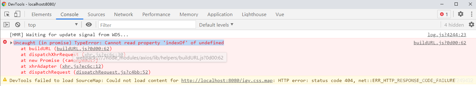 Uncaught (in promise) TypeError: Cannot read property ‘indexOf‘ of undefined_typeerror: cannot ...