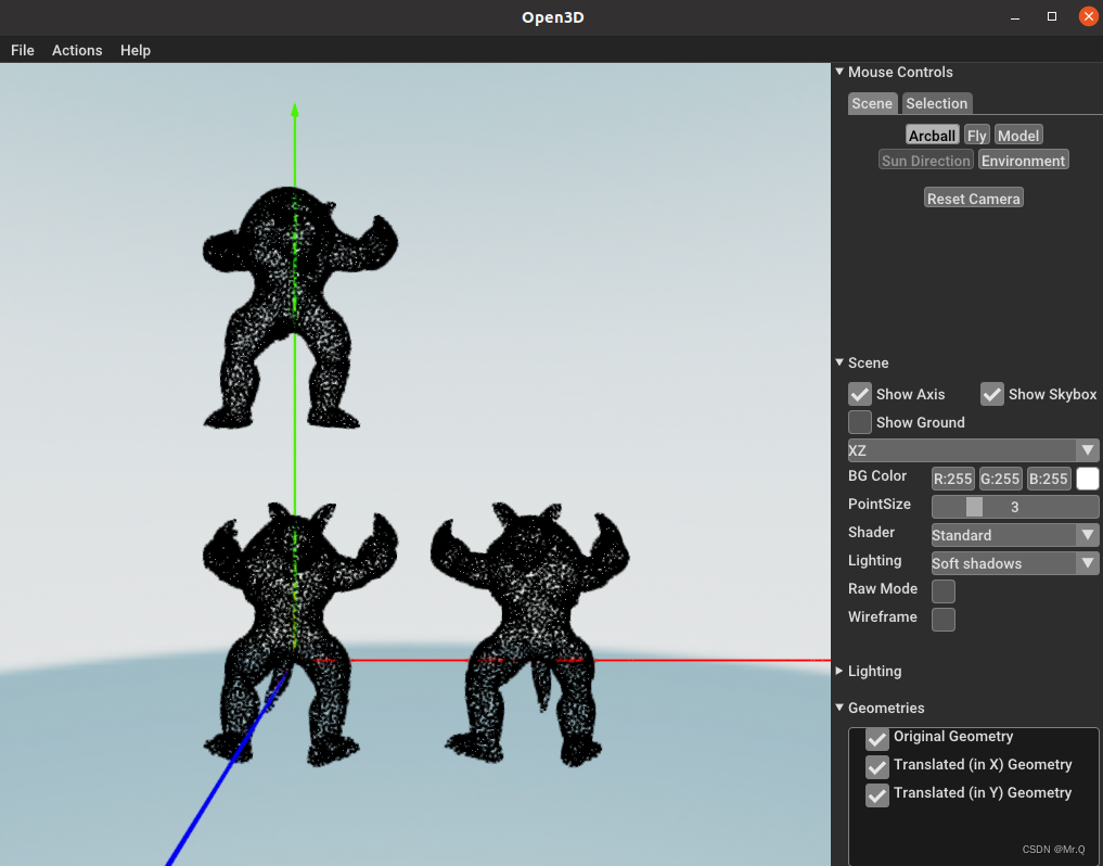 open3d 点云变换Transformation_open3d transform-CSDN博客