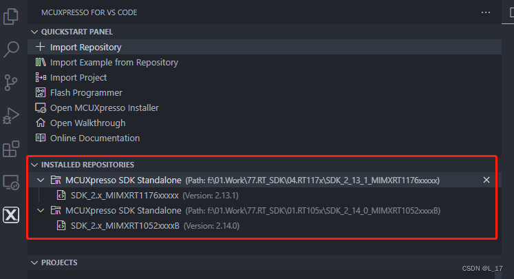 【MCUXpresso for VS Code】 -- 基于VSCode搭建nxp mcu工程-CSDN博客