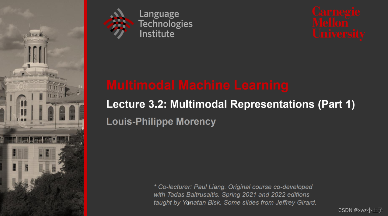 Multimodal Machine Learning day25-CSDN博客