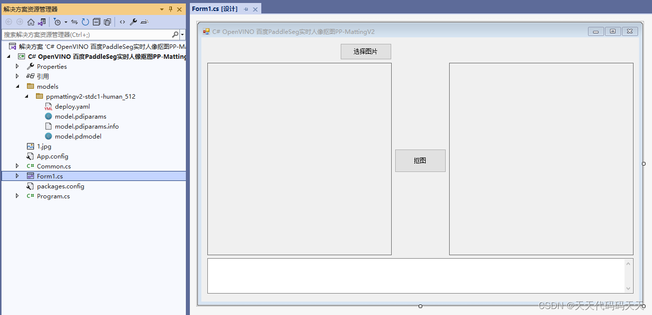 C# OpenVINO PaddleSeg实时人像抠图PP-MattingV2_c#无绿幕实时抠像-CSDN博客