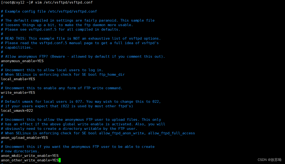 Linux网络服务的存储，FTP服务和NFS共享_linux nfs ftp-CSDN博客