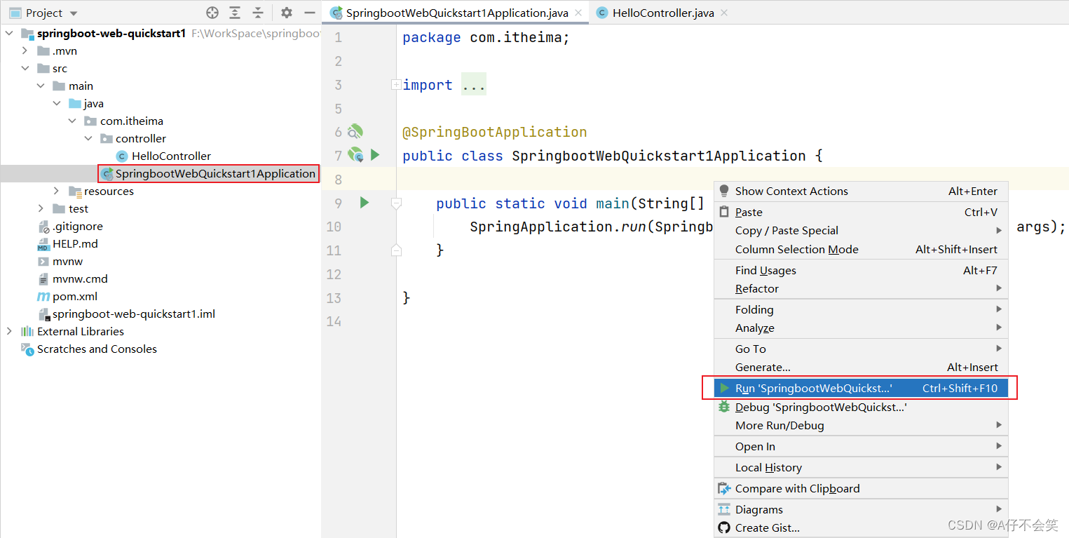 【JavaWeb】Day24.Web入门——SPringBootWeb入门-CSDN博客