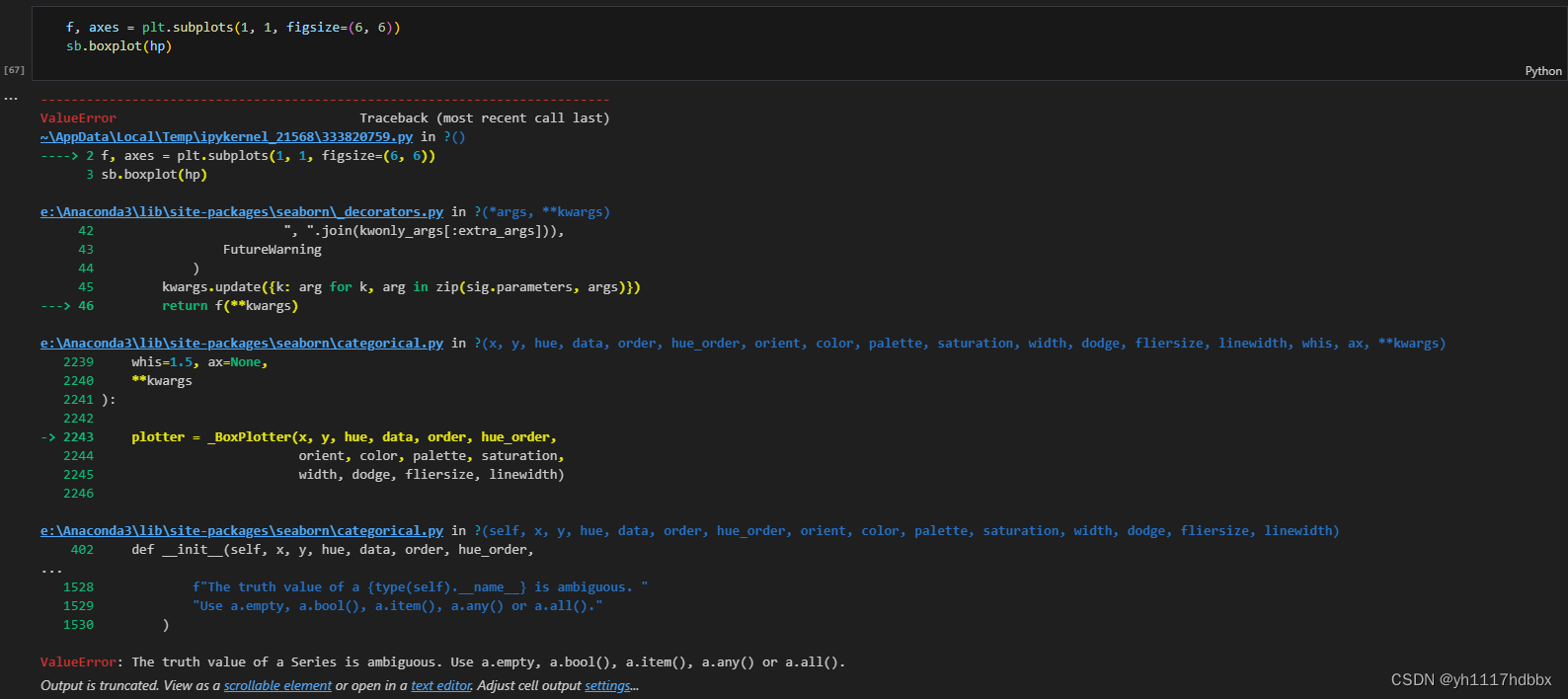 为什么我的代码不能运行箱型图和小提琴图VS code-CSDN博客