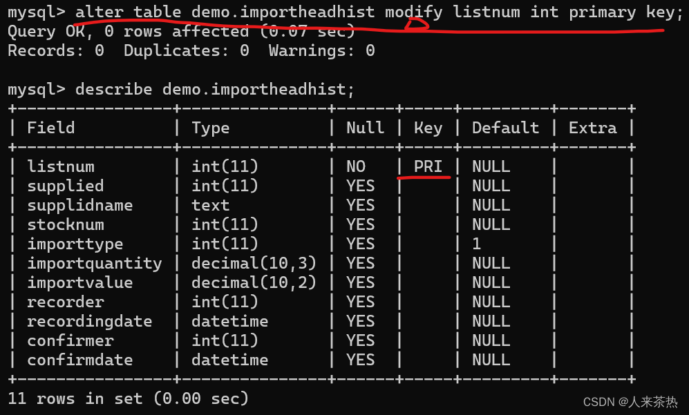 Mysql基础3——创建和修改数据表mysql 修改数据表 Csdn博客