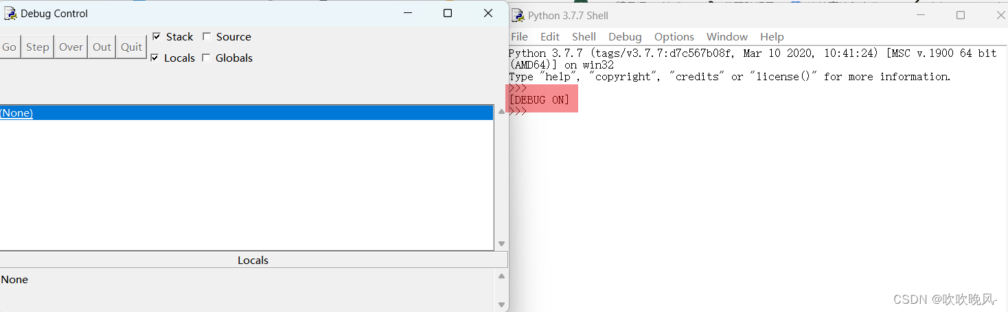 使用Python IDLE进行Debug调试_python idle debug-CSDN博客