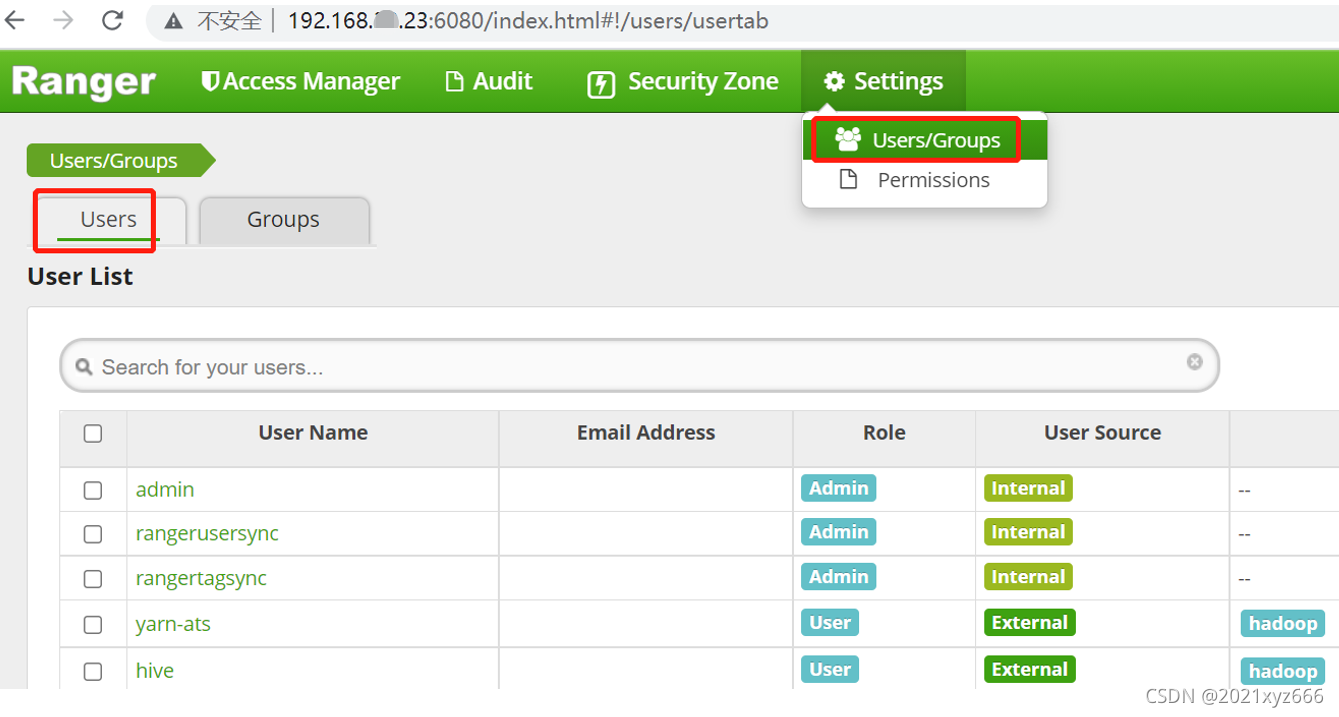 Ranger admin管理员密码忘记重置_user:admin credentials on ambari ui are not in syn-CSDN博客