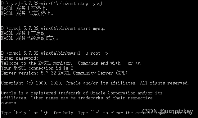 mysql错误——ERROR 1045 (28000): Access denied for user ‘root‘@‘localhost‘ (using password: YES)解决方法 ...