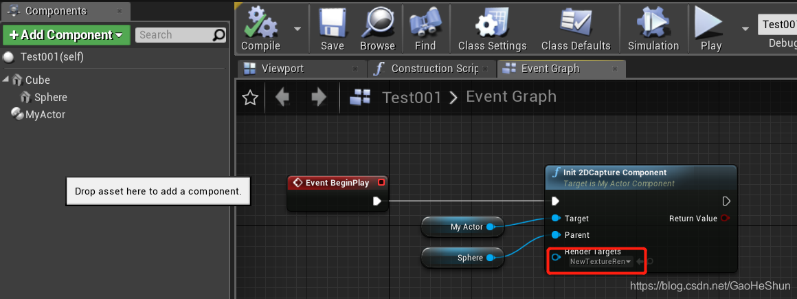 UE4 在Actor Component中给Actor动态创建Component_actor component begen play-CSDN博客
