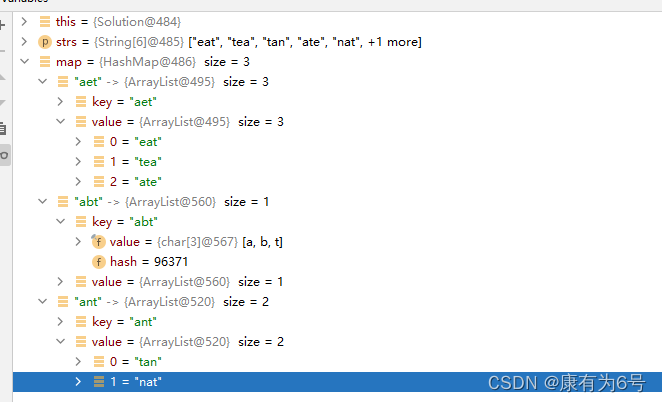 【leetcode 中等】49 字母异位词分组（详解）异位词算法 Csdn博客