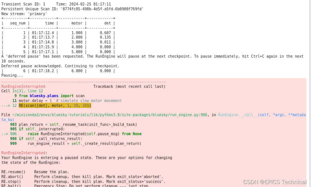 Bluesky数据采集框架-3_批量中aborting 与stopping的区别-CSDN博客