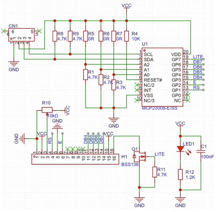 Arduino驱动 LCD1602/2004液晶屏转接板模块_lcd1602转接板arduino连接-CSDN博客