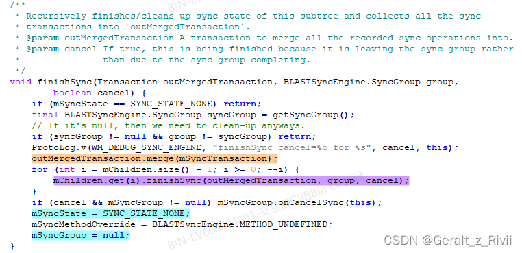 【Android14 ShellTransitions】（六）SyncGroup完成_addtransactioncommittedlistener-CSDN博客