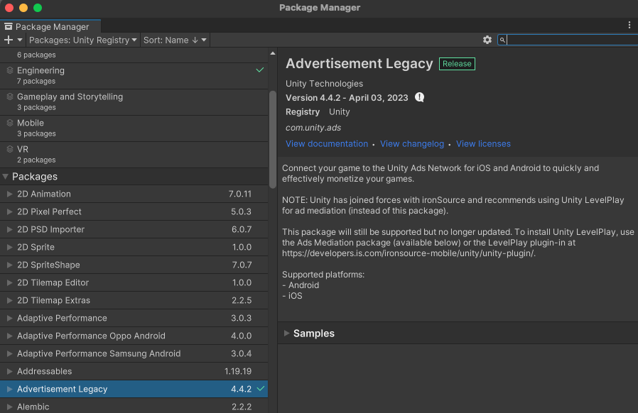 Unity 之 最新原生广告Ads接入 -- 助力增长游戏收益_unity ads-CSDN博客