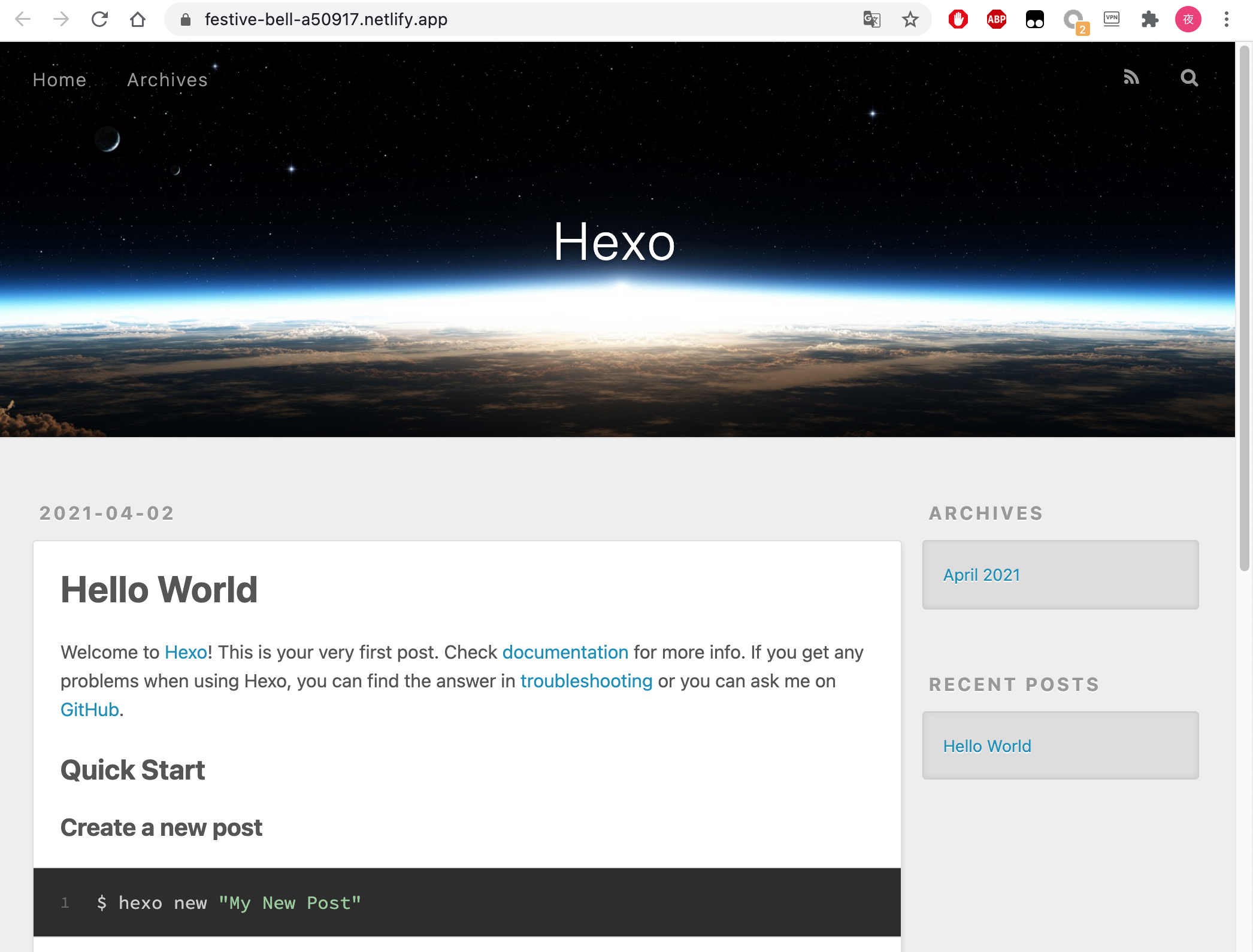 【经验】静态博客部署 Hexo + Netlify-CMS + Vercel （在线构建）_netlifycms-CSDN博客