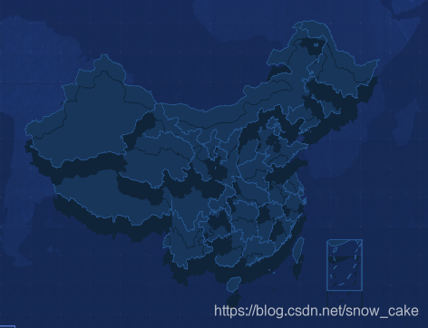 eacharts地图加外边框阴影，增加立体效果_echarts地图立体阴影-CSDN博客