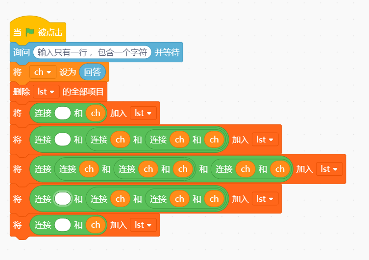 3044：练9.1 字符菱形（Scratch、C、C++、python）_字符菱形怎么编程-CSDN博客