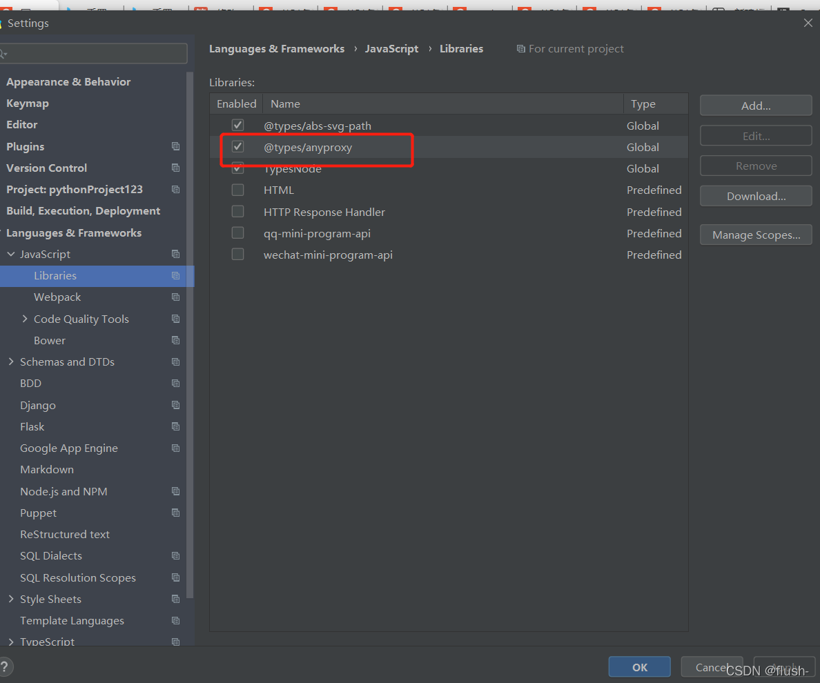 Pycharm导入node.js库报错解决办法-CSDN博客