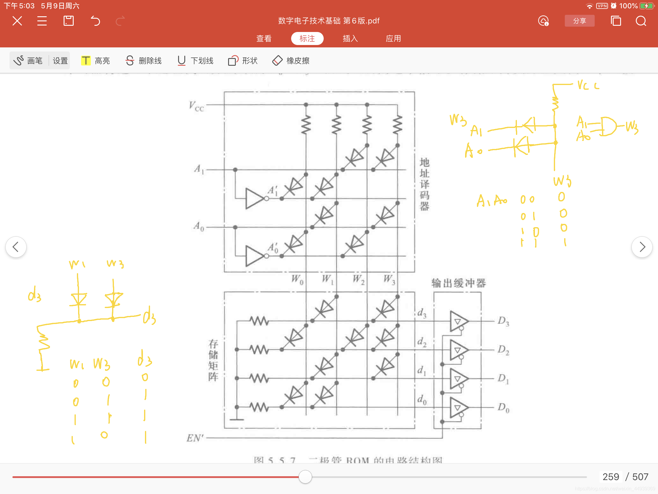 二极管ROM的电路结构图分析（地址和数据之间的关系_根据结构图分析rom结构及数据。-CSDN博客