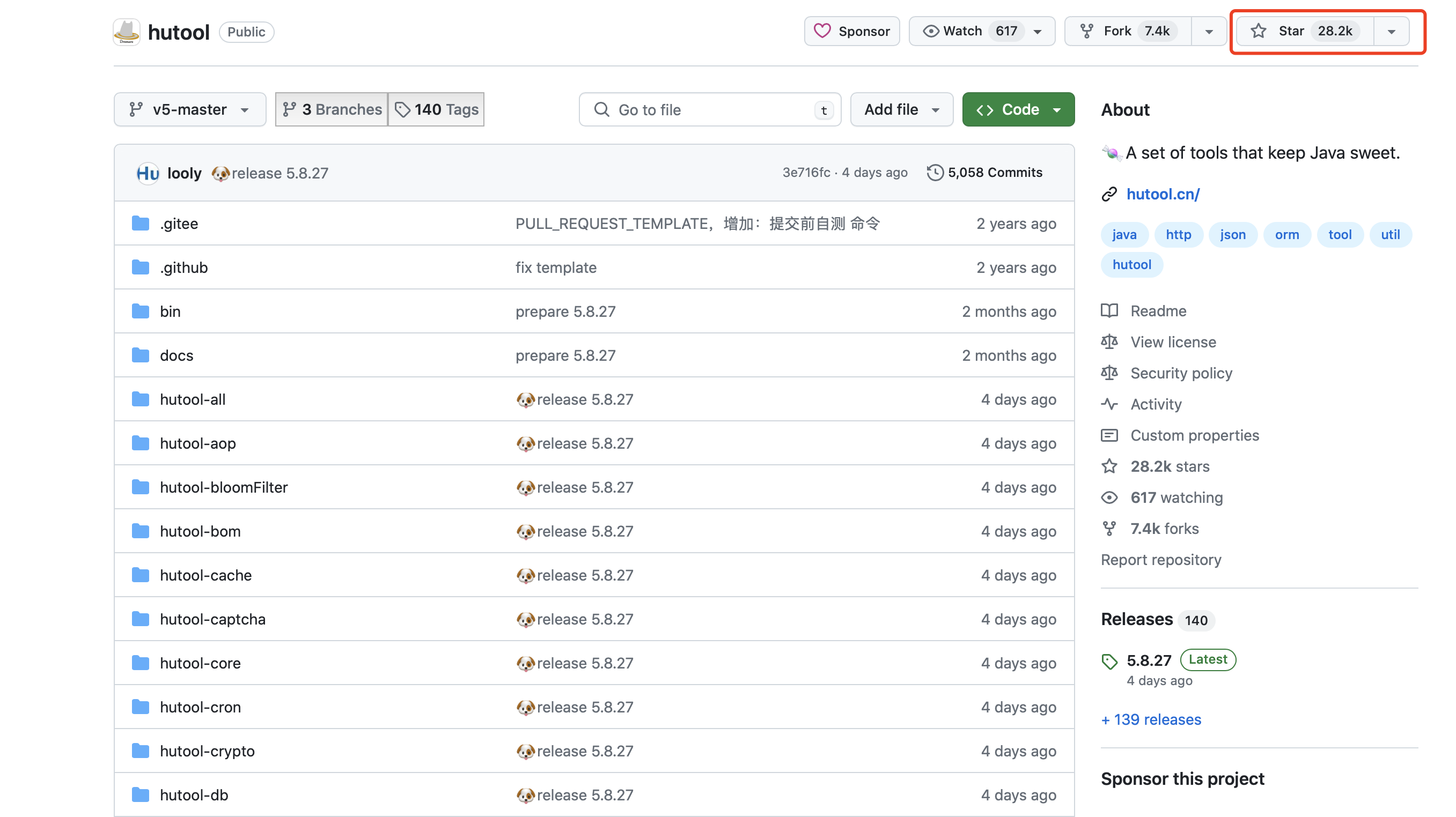 Star 28.2k！这个开源库真是好用_hutool递归工具类-CSDN博客