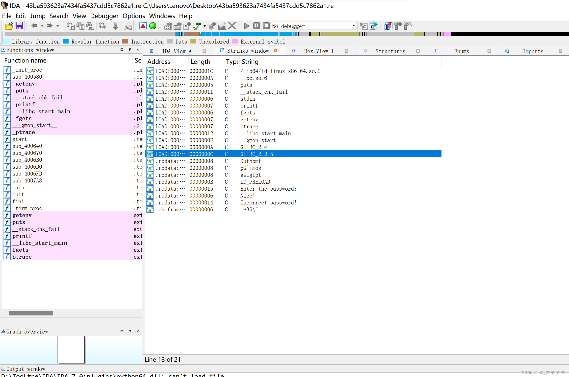 [攻防世界]Reversing-x64Elf-100_攻防世界 reversing-x64elf-100-CSDN博客