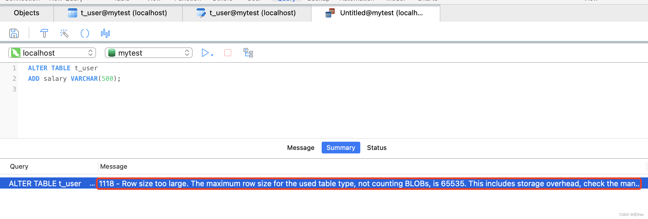 mysql事故复盘: 单行字节最大阈值65535字节(原创)_mysql 65535-CSDN博客