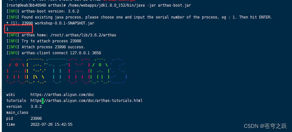 linux环境openjdk使用arthas_arthas openjdk-CSDN博客