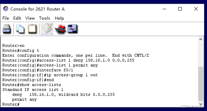 用CCNA Network Visualizer配置简单拓扑图 + ACL表配置_ccna network visualizer静态-CSDN博客